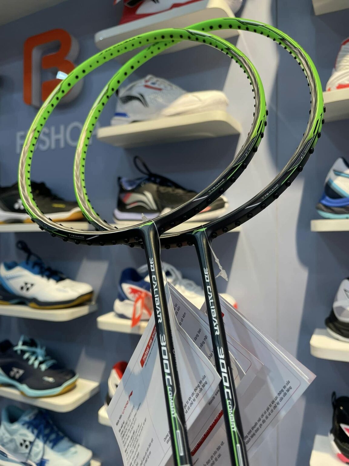 Vợt Cầu Lông Lining 3D CALIBAR 300C | Siêu phẩm mới từ Lining