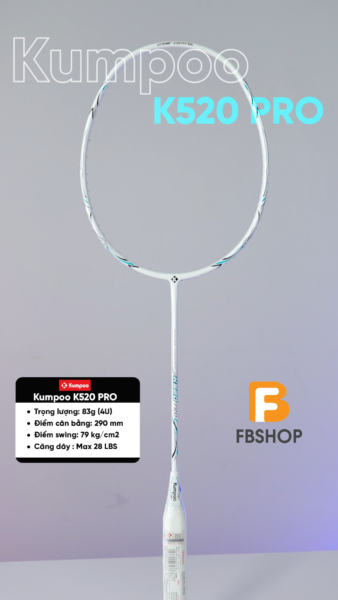 Vợt Cầu Lông Kumpoo Power Control K520 Pro