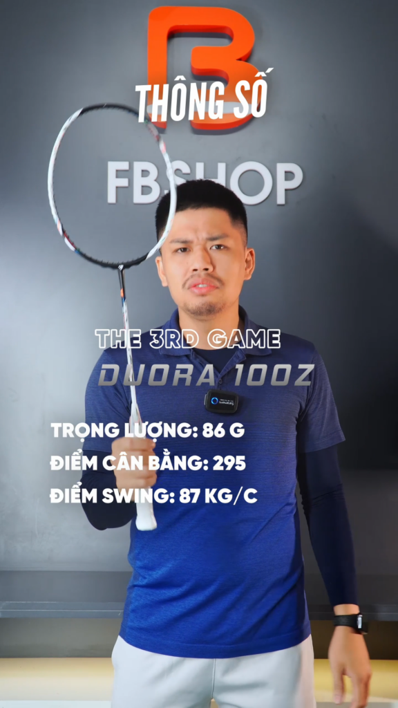Vợt Cầu Lông The 3rd Game Duora 100Z | Uy Lực Từ Những Cú Đập