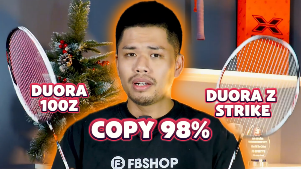 So sánh vợt The 3rd Game Duora 100Z và Yonex Duora Z-Strike