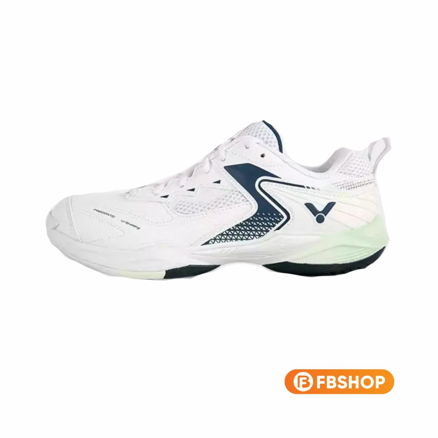 Giày Cầu Lông Victor P9200NTD AB Trắng - Xanh Navy
